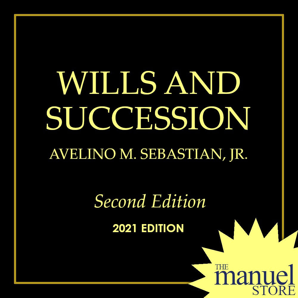 Sebastian (2021) - Wills and Succession - Second Edition – themanuelstore