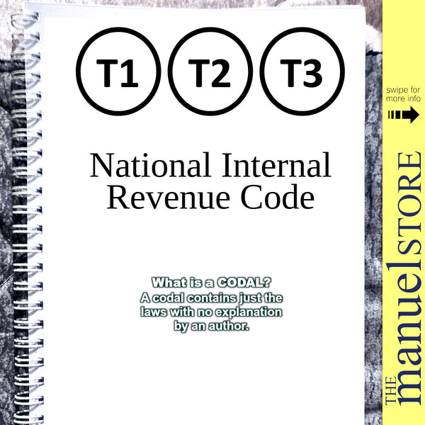 Notebook Codal (2024) - National Internal Revenue Code NIRC Tax Income ...