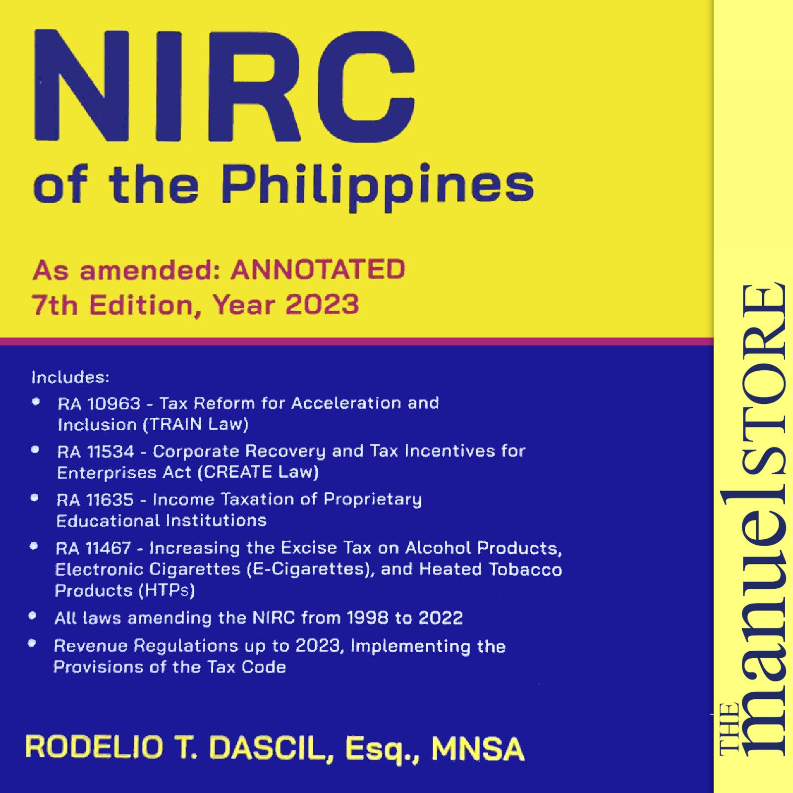 Dascil (2020/2023) - NIRC of the Philippines - National Internal Reven ...