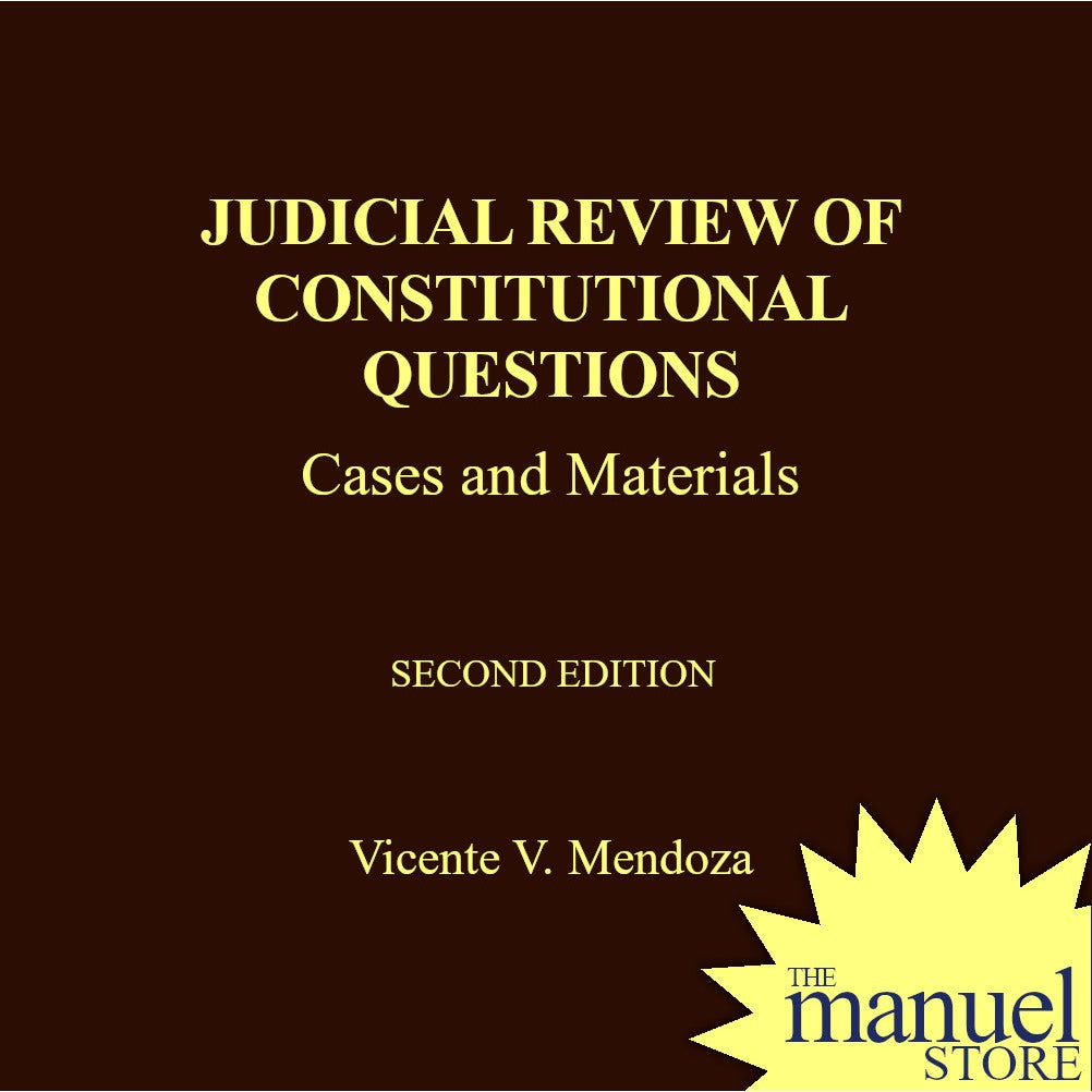 Mendoza (2013) - Judicial Review of Constitutional Questions: Cases an ...