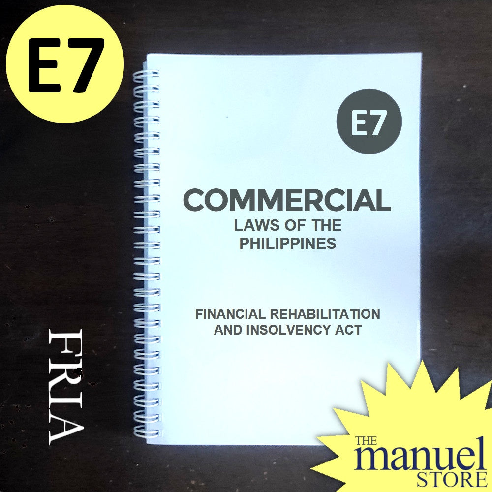 Codal Notebook (2023) - Financial Rehabilitation and Insolvency Act FR ...