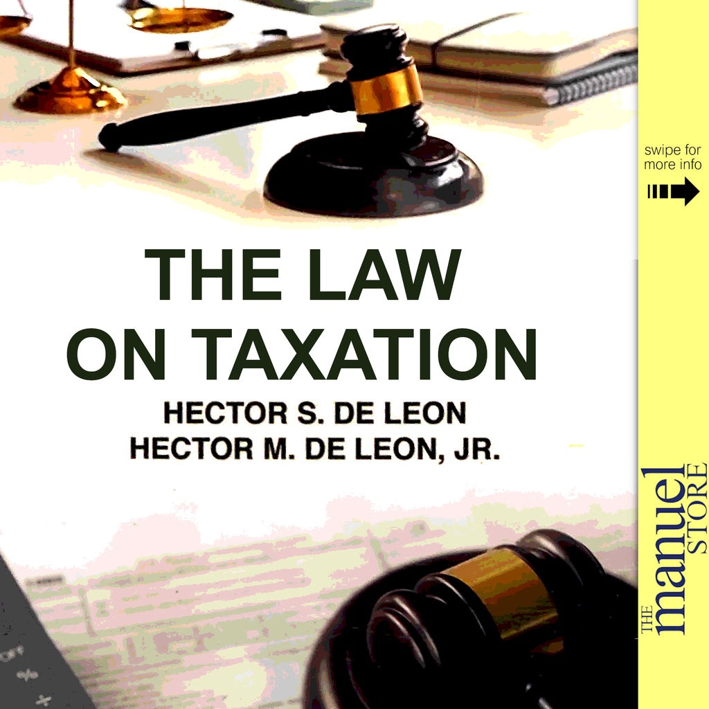 De Leon (2022) - The Law on Taxation - by Hector S. - Income Transfer – themanuelstore