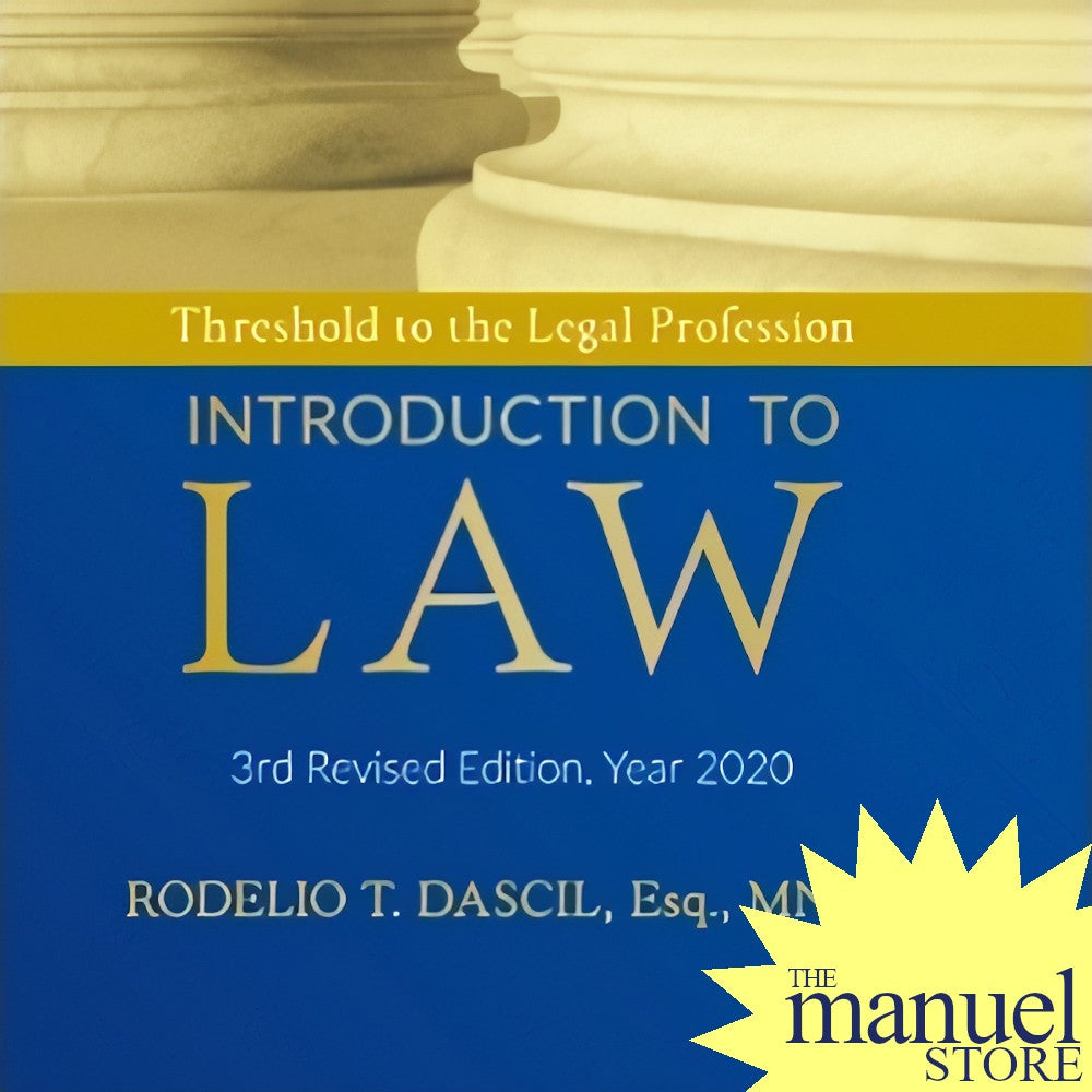 Dascil (2020) - Introduction to Law - Threshold to the Legal Professio ...