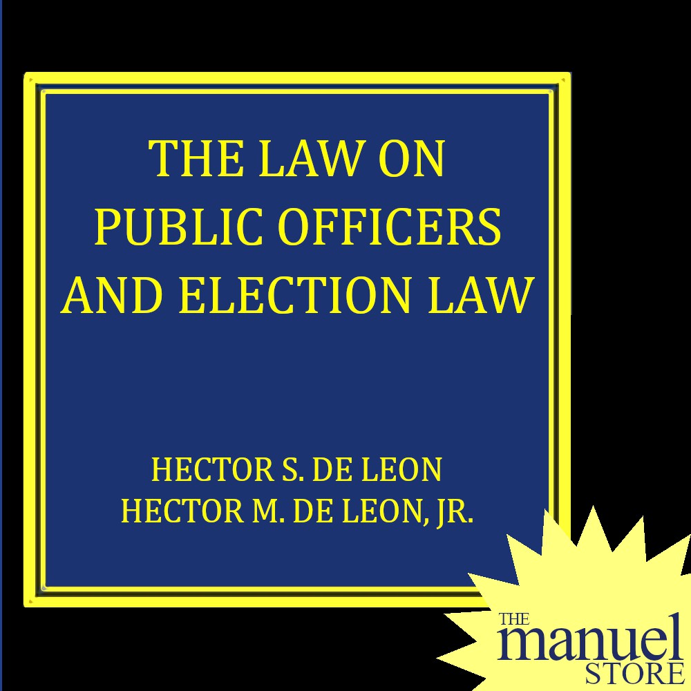 De Leon (2024) - Public Officers and Election, Law on - by Hector Admi ...