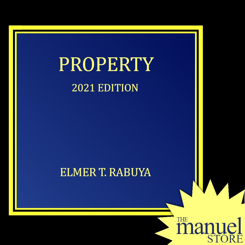 Rabuya (2021) - Property - By Elmer - Law - Civilist – themanuelstore