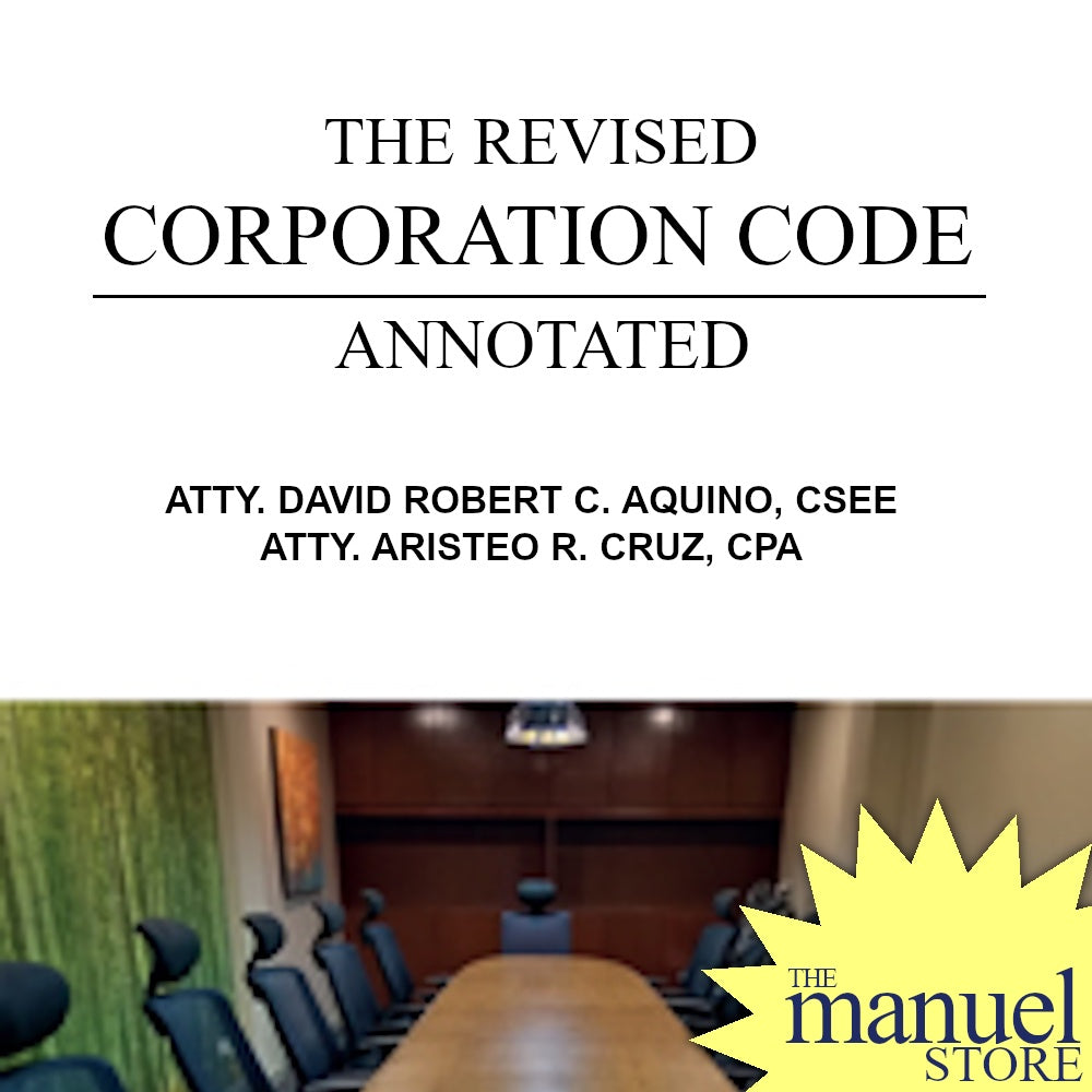D.R. Aquino + A. Cruz (2019) - Revised Corporation Code Annotated ...