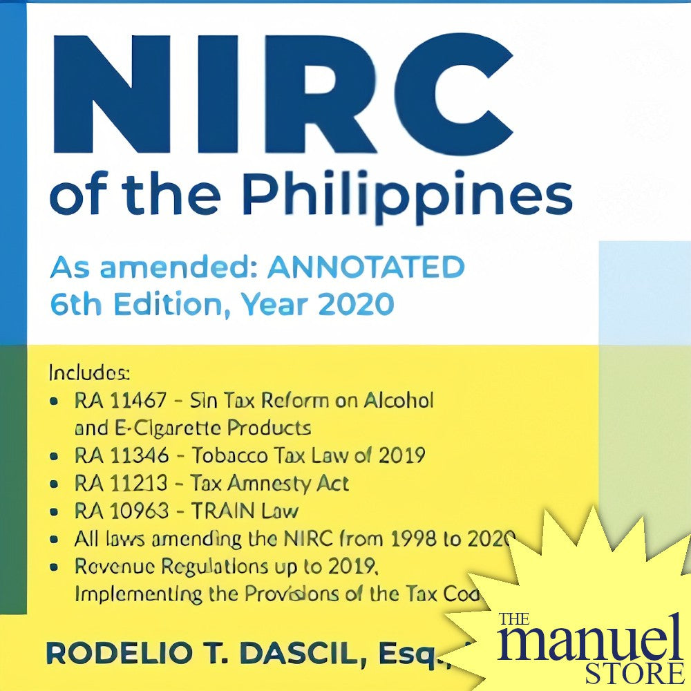 Dascil (2020/2023) - NIRC of the Philippines - National Internal Reven ...