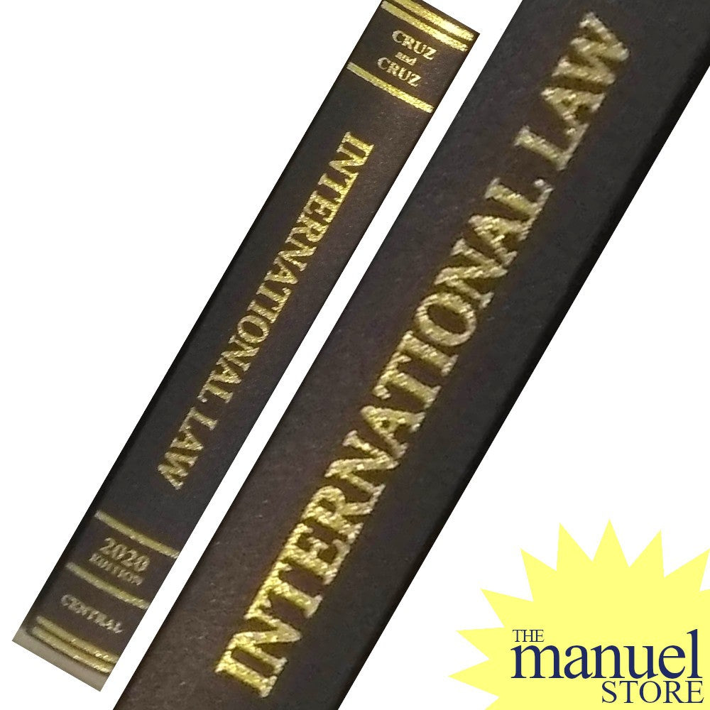 Cruz (2020) - International Law (Textbook) - by Isagani and Carlo Cruz ...