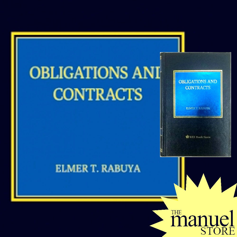 Rabuya (2019) - Obligations and Contracts - Oblicon By Elmer ...